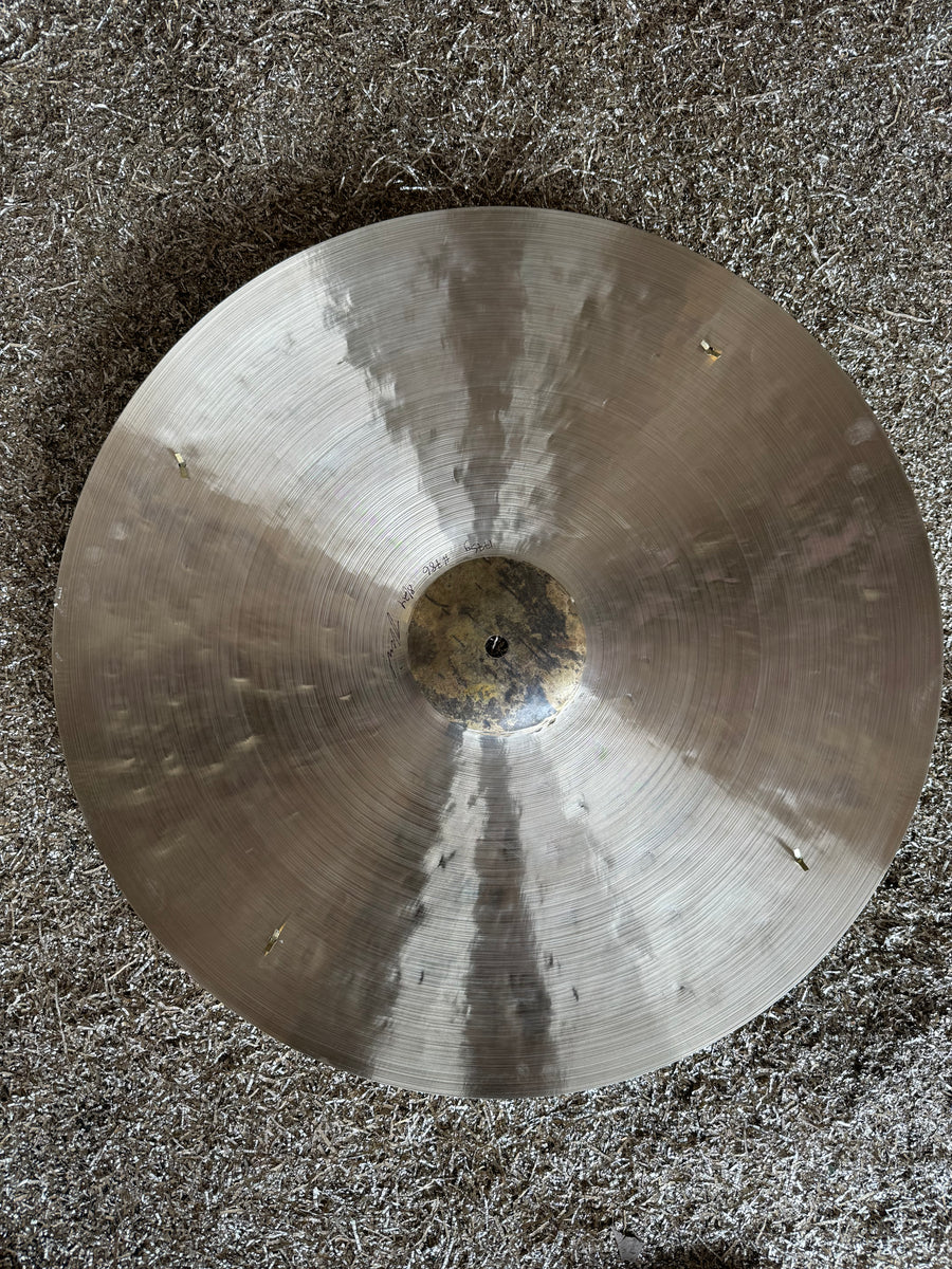 MC786 19” Hand Formed Reverse Bell Sizzle Ride – Mongiello Cymbals